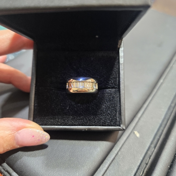 Tiffany & Co. | Jewelry | Tiffany Co Ss Roman Numeral Ring Size 5 ...